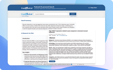 PubMed.ai for Clinicians | AI-Assisted Biomedical Literature Search & Research Summaries